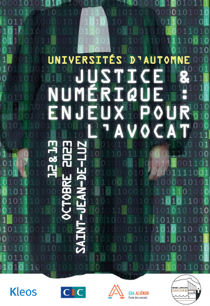 Universités Automne - Bayonne - ALIENOR Ecoles des Avocats Bordeaux